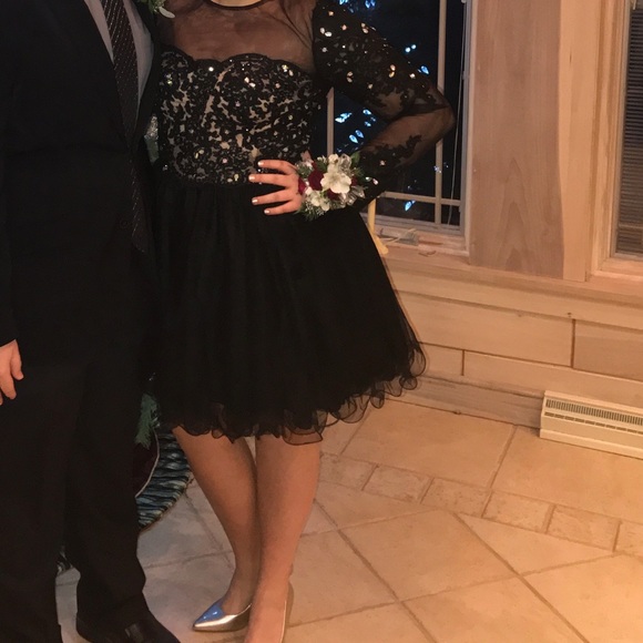 envious couture prom karishma creamations | Dresses | Black Short Dress ...